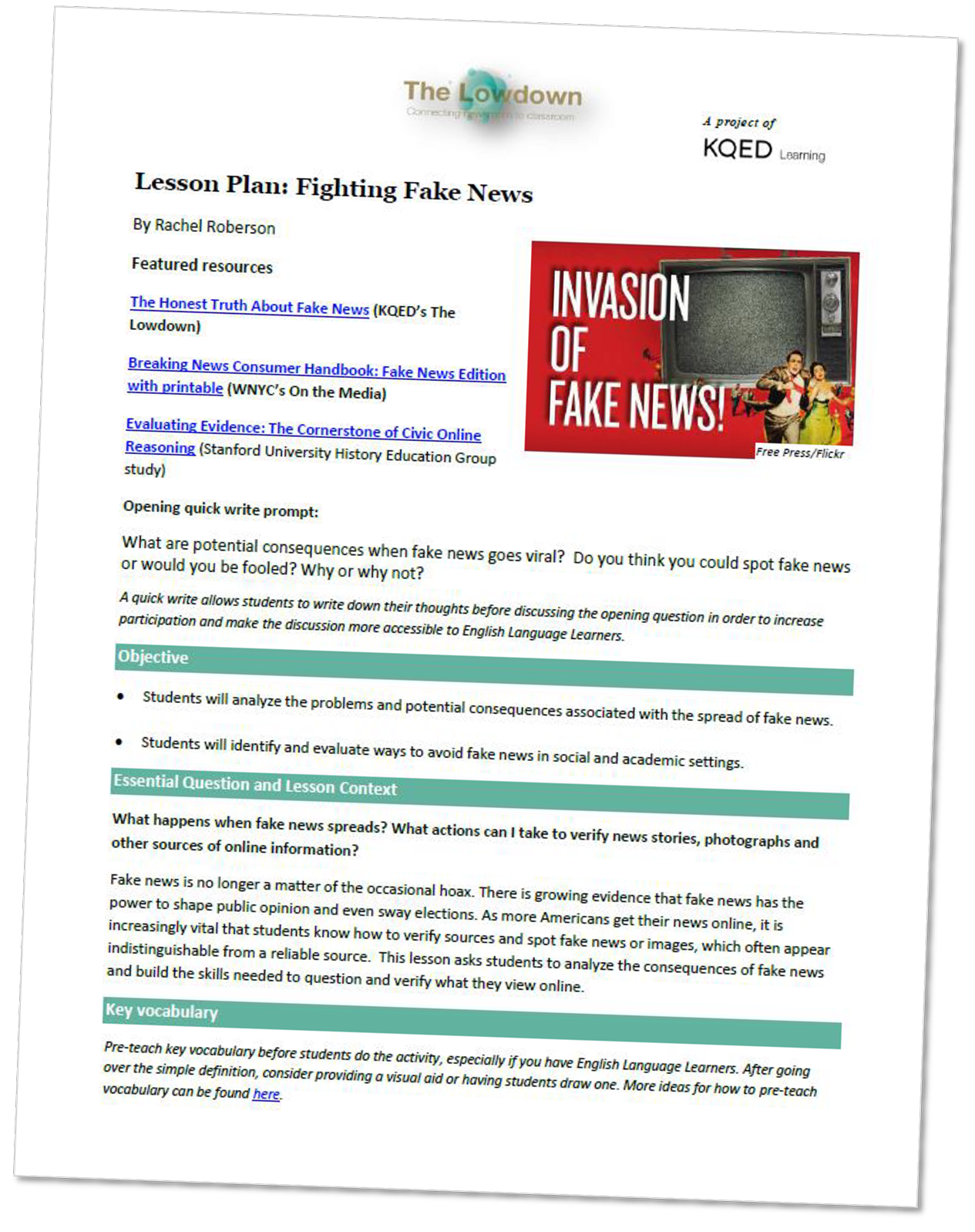 Lesson Plans – Pacific Library Partnership